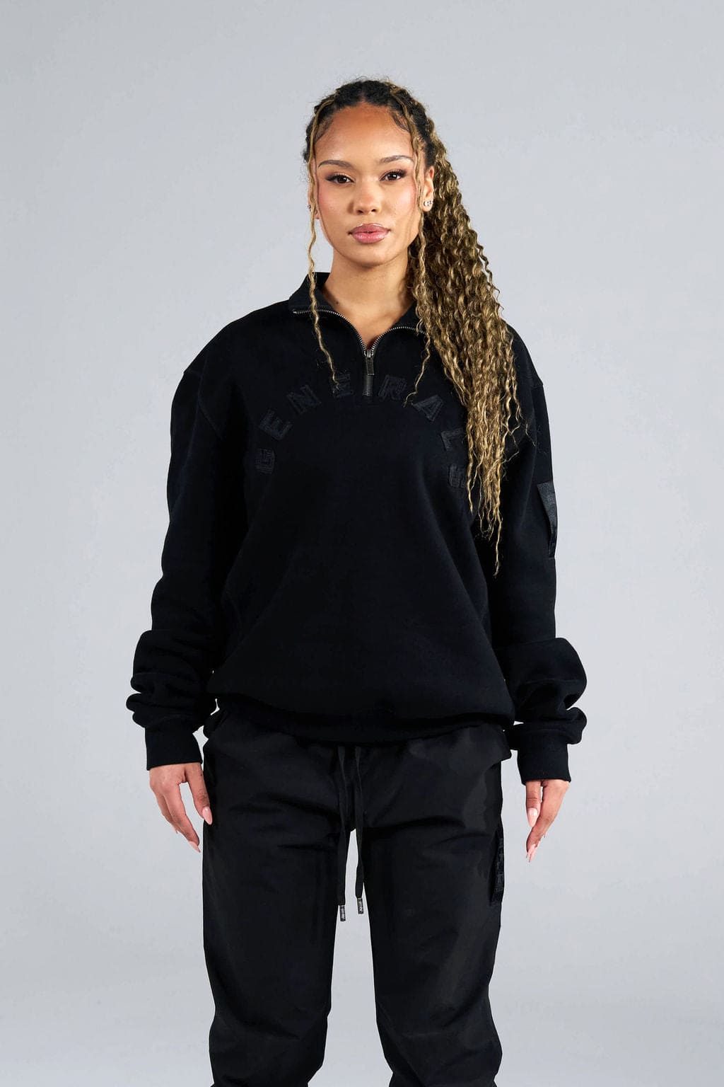 Generals Classic Qtr Zip Jet Black – Geedup Co. US
