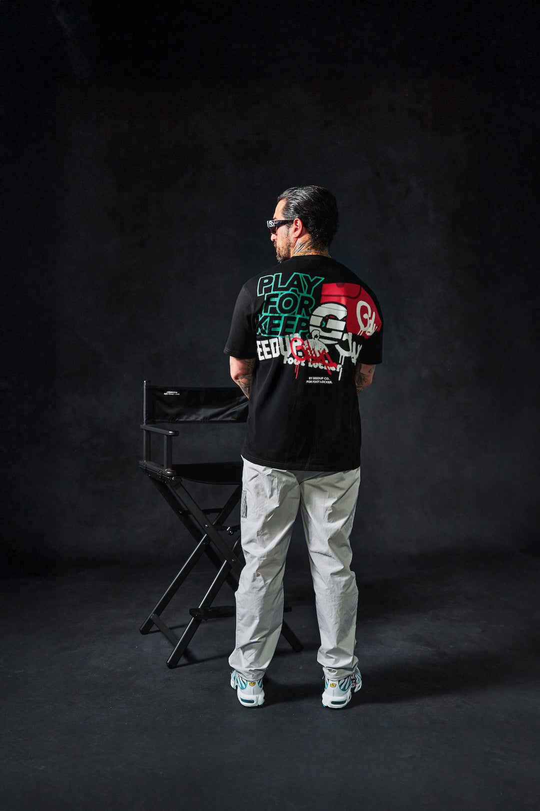 Geedup x Foot Locker T-Shirt Black – Geedup Co. US