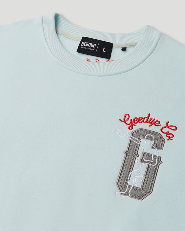 PFK Boxer Crewneck Cool Blue/Red – Geedup Co. US