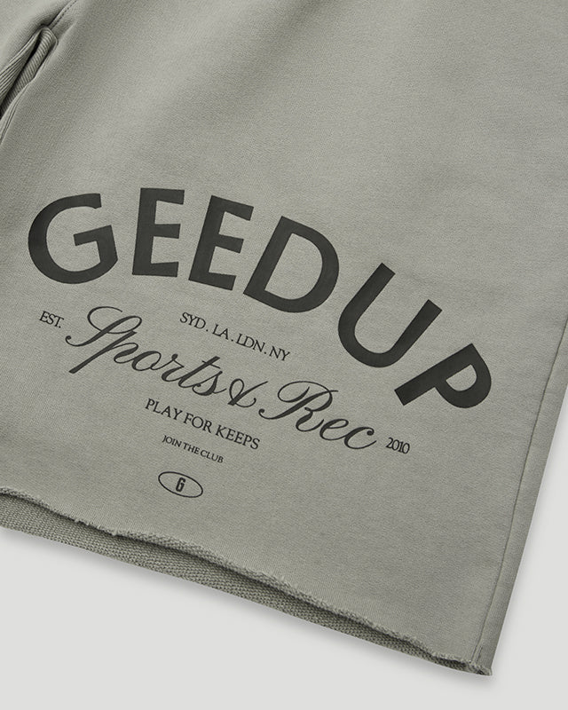 Sports & Rec. Shorts Grey/Black – Geedup Co. US