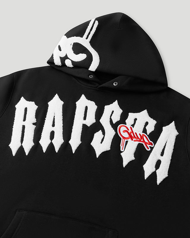 Handstyle x Trapstar Irongate Arch Hoodie Black/White – Geedup Co. US