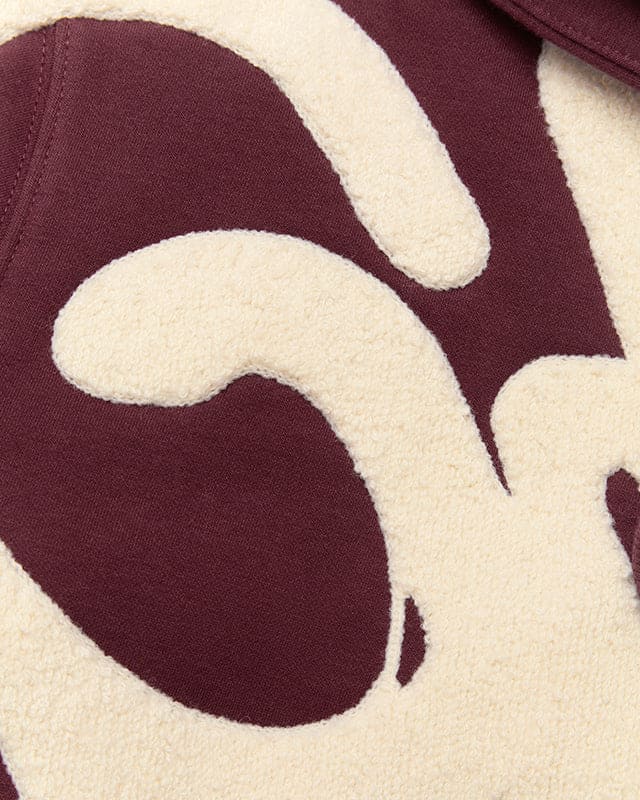 Handstyle Hoodie Maroon/Cream – Geedup Co. US