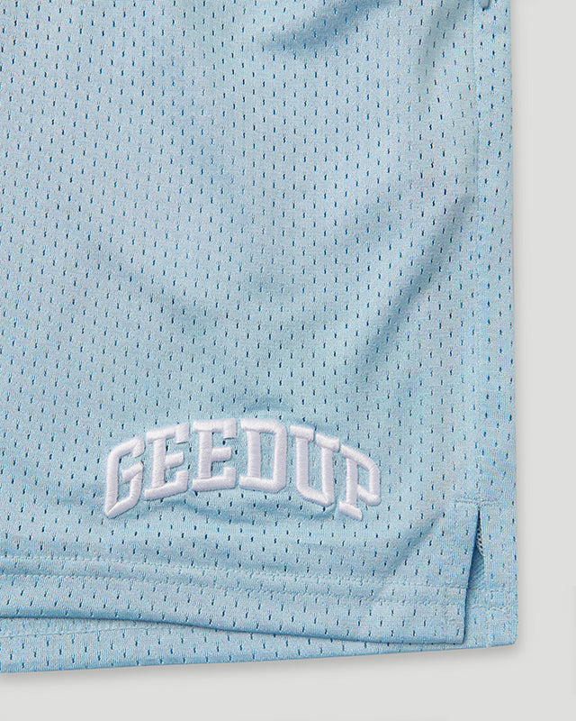 GDUP CO. Mesh Shorts Cool Blue – Geedup Co. US